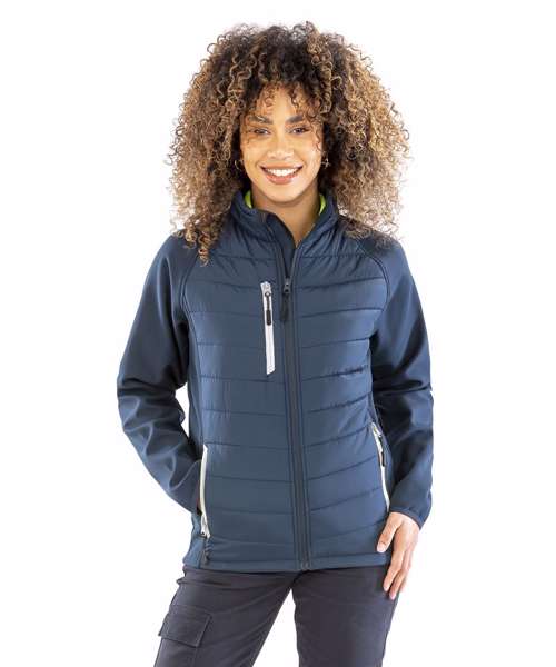 Compass padded softshell jacket | R237X | Workwear World Ltd