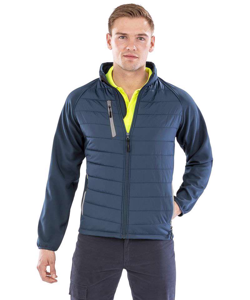 Compass padded softshell jacket | R237X | Workwear World Ltd